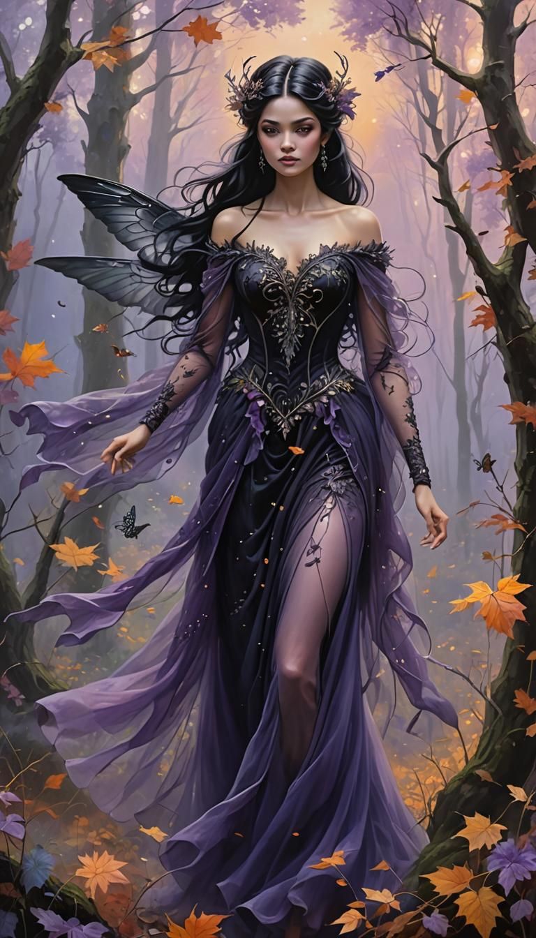 Autumn Fae - AI Generated Artwork - NightCafe Creator