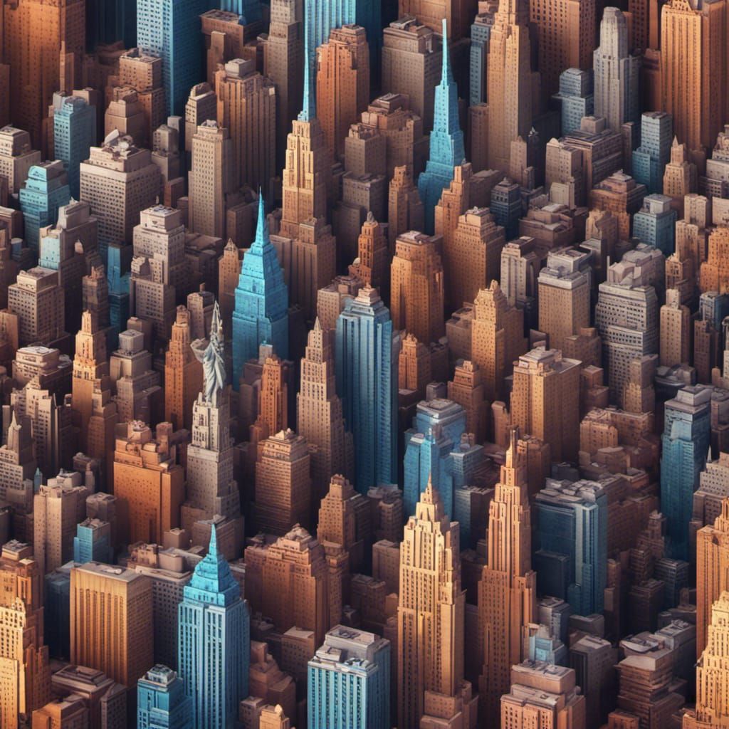 New York City - AI Generated Artwork - NightCafe Creator