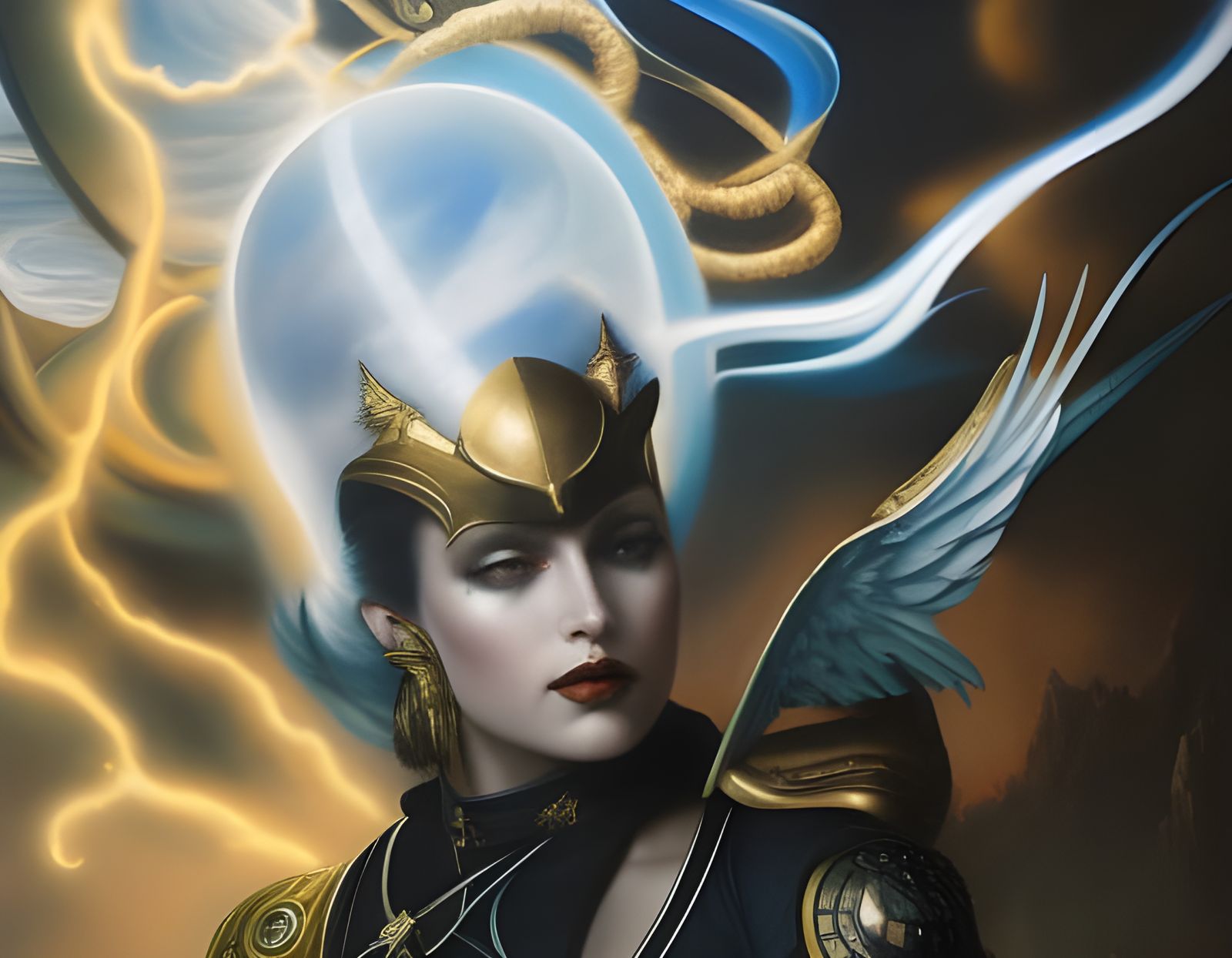 Cosmic angel - AI Generated Artwork - NightCafe Creator