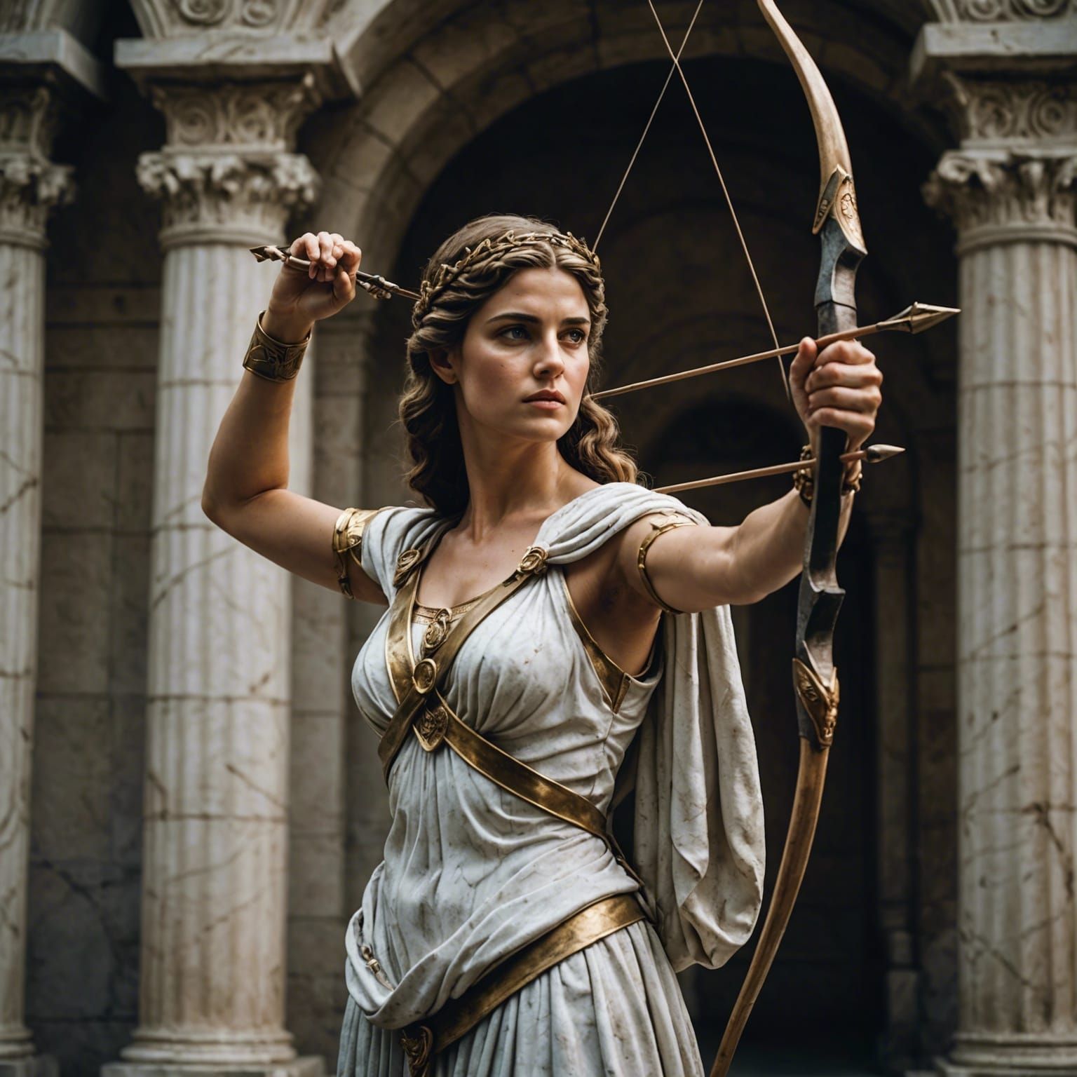artemis the archer - AI Generated Artwork - NightCafe Creator