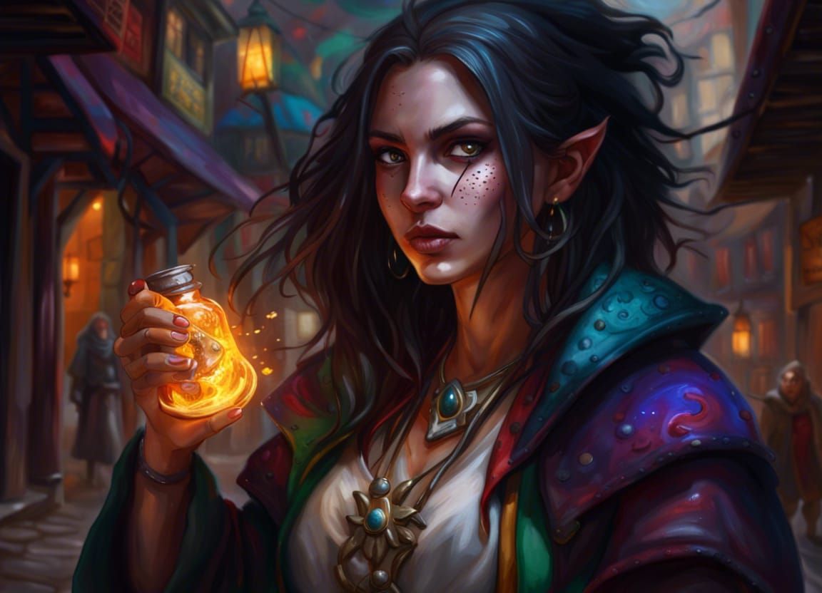 Dumama was about to get her revenge - AI Generated Artwork - NightCafe ...