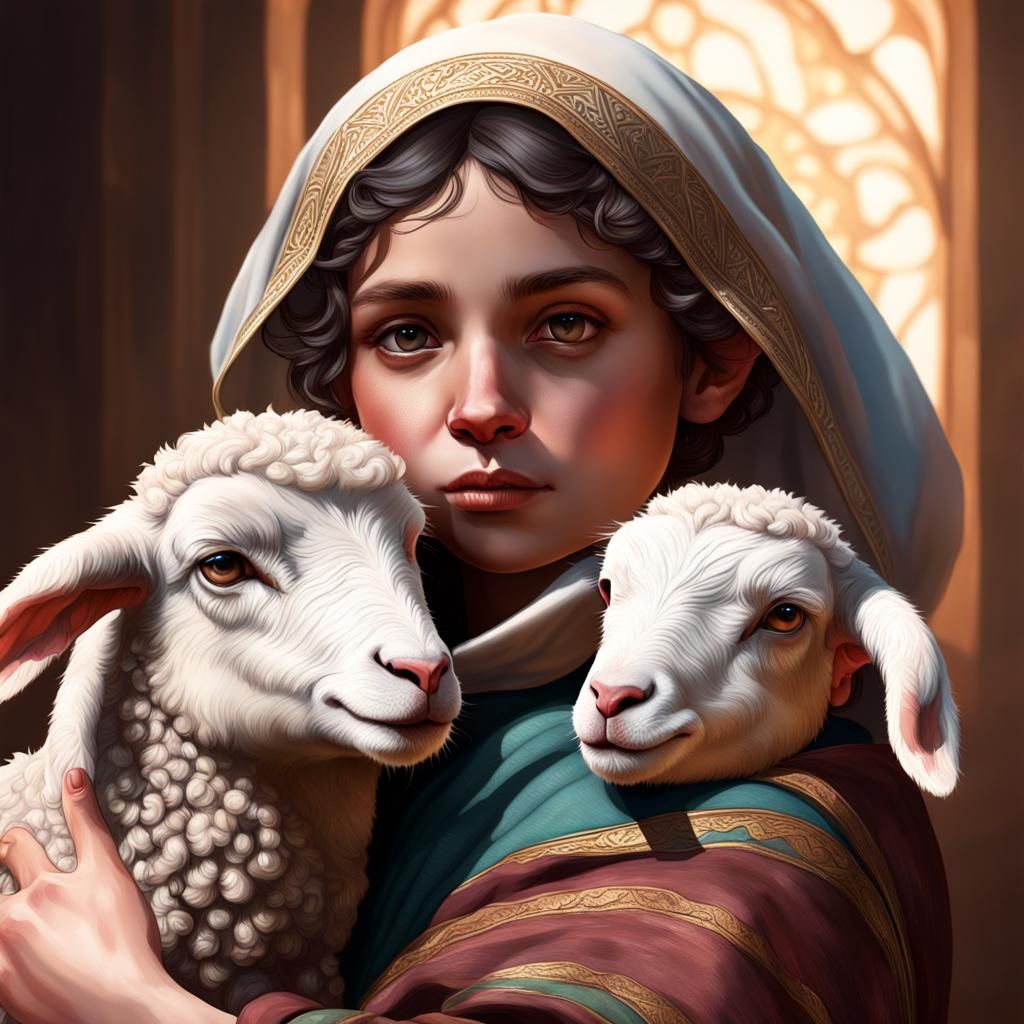 young sheperd - AI Generated Artwork - NightCafe Creator