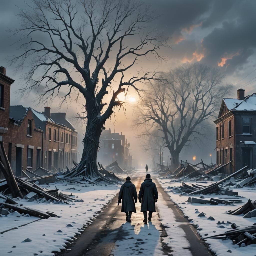Post Apocalyptic Winter - Hyper-Realistic Post-Apocalyptic ...