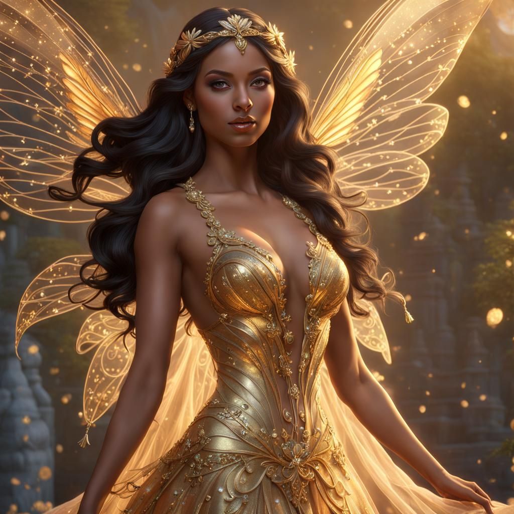 Sun Fairy - AI Generated Artwork - NightCafe Creator