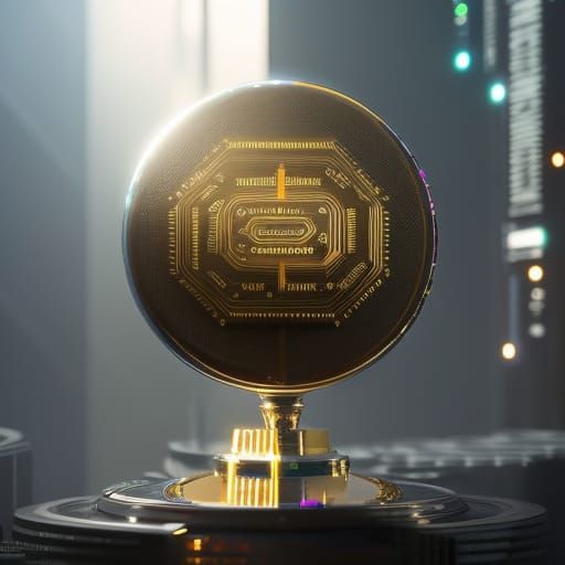 CHIP based Award Trophy - AI Generated Artwork - NightCafe Creator