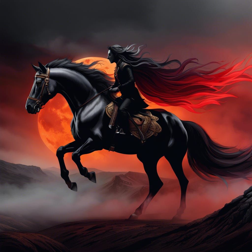 Night Rider - AI Generated Artwork - NightCafe Creator