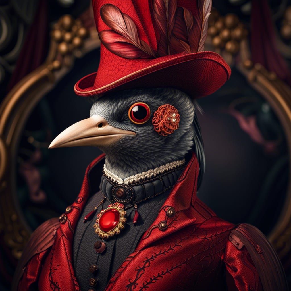 Dandy Bird - AI Generated Artwork - NightCafe Creator