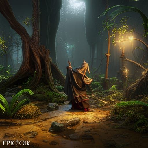 Wizard meeting - AI Generated Artwork - NightCafe Creator