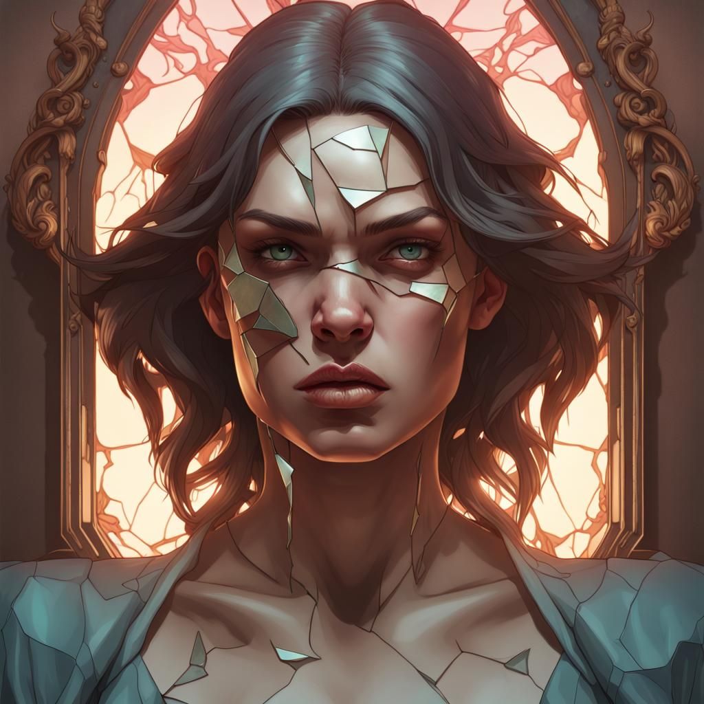 Fractured - AI Generated Artwork - NightCafe Creator