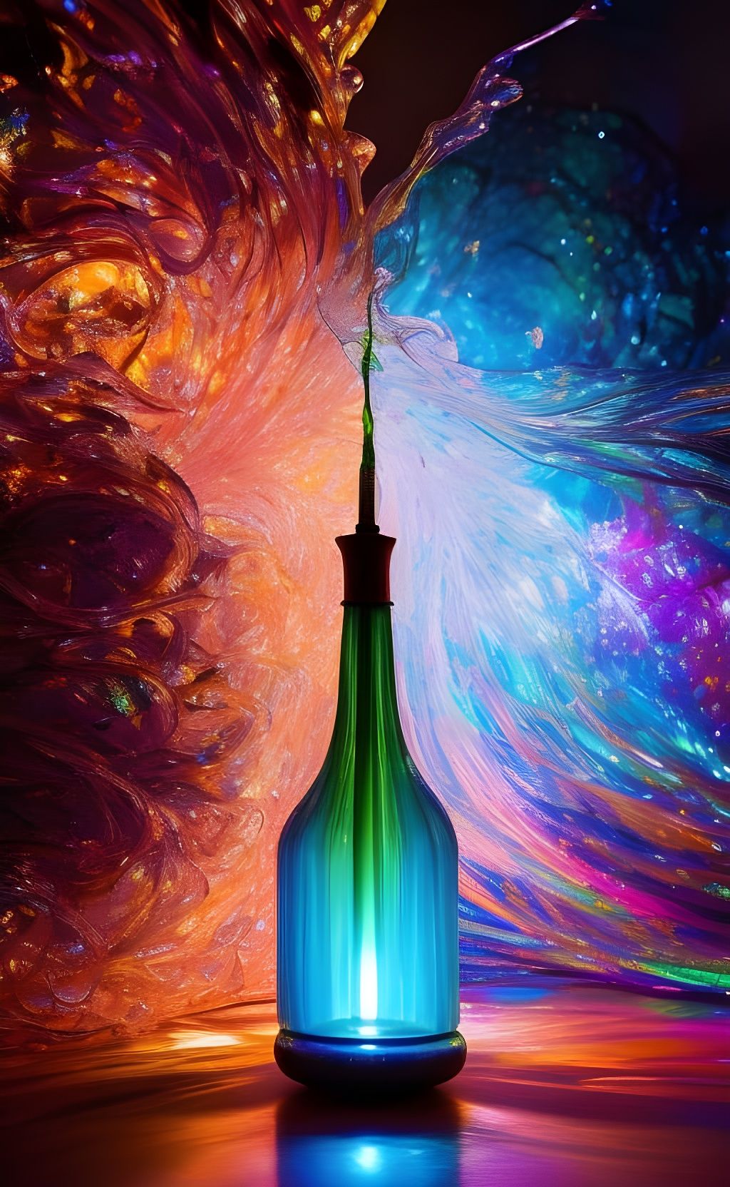 Uncontainable Magic - AI Generated Artwork - NightCafe Creator