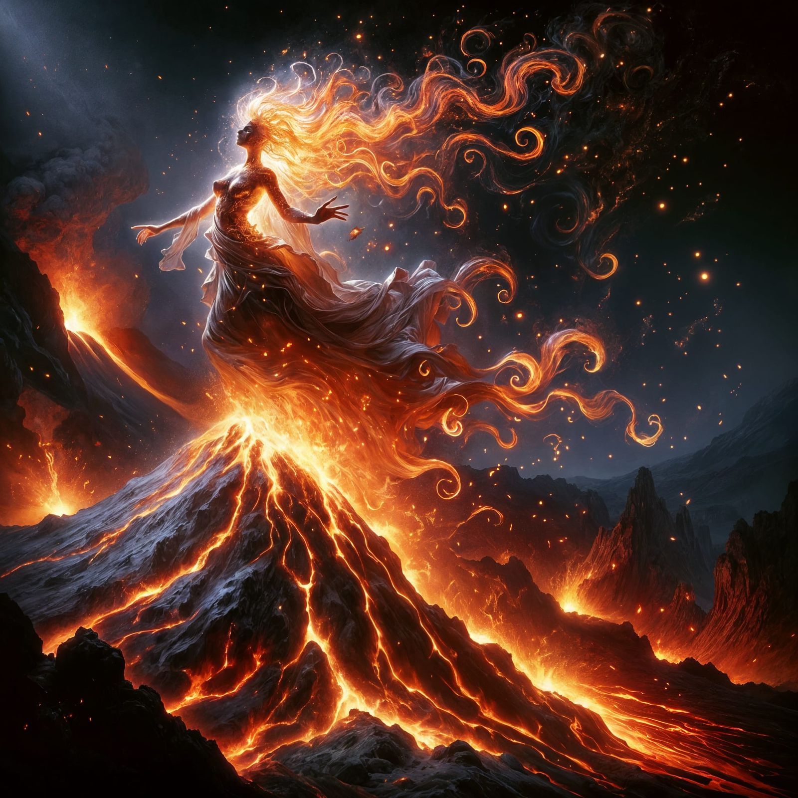 Oh, So THAT'S Why Volcanoes Happen - Majestic Fire Elemental...