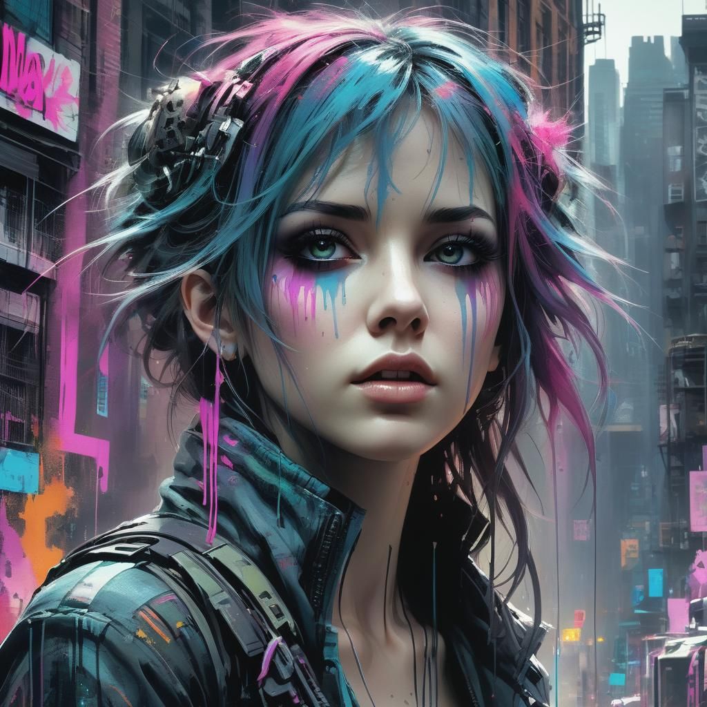 Aetherpunk portrait - AI Generated Artwork - NightCafe Creator