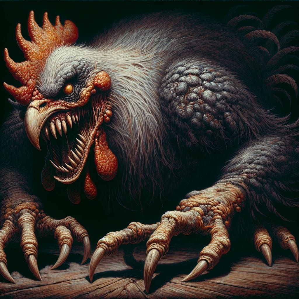 Something's wrong with Chook Chook! - AI Generated Artwork - NightCafe ...