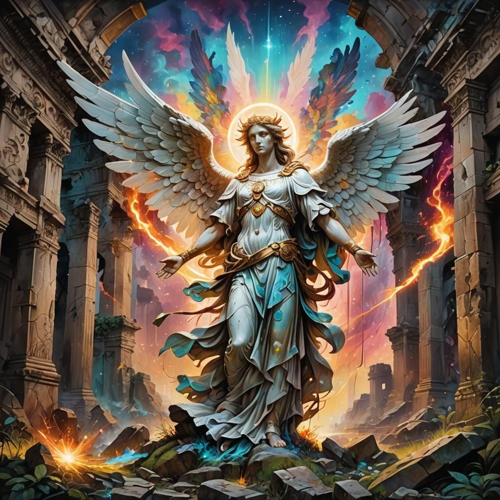 Guardian Angel - AI Generated Artwork - NightCafe Creator