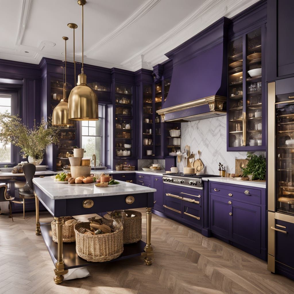 Surreal Pantry Oasis in Modern Farmhouse Style - AI Art