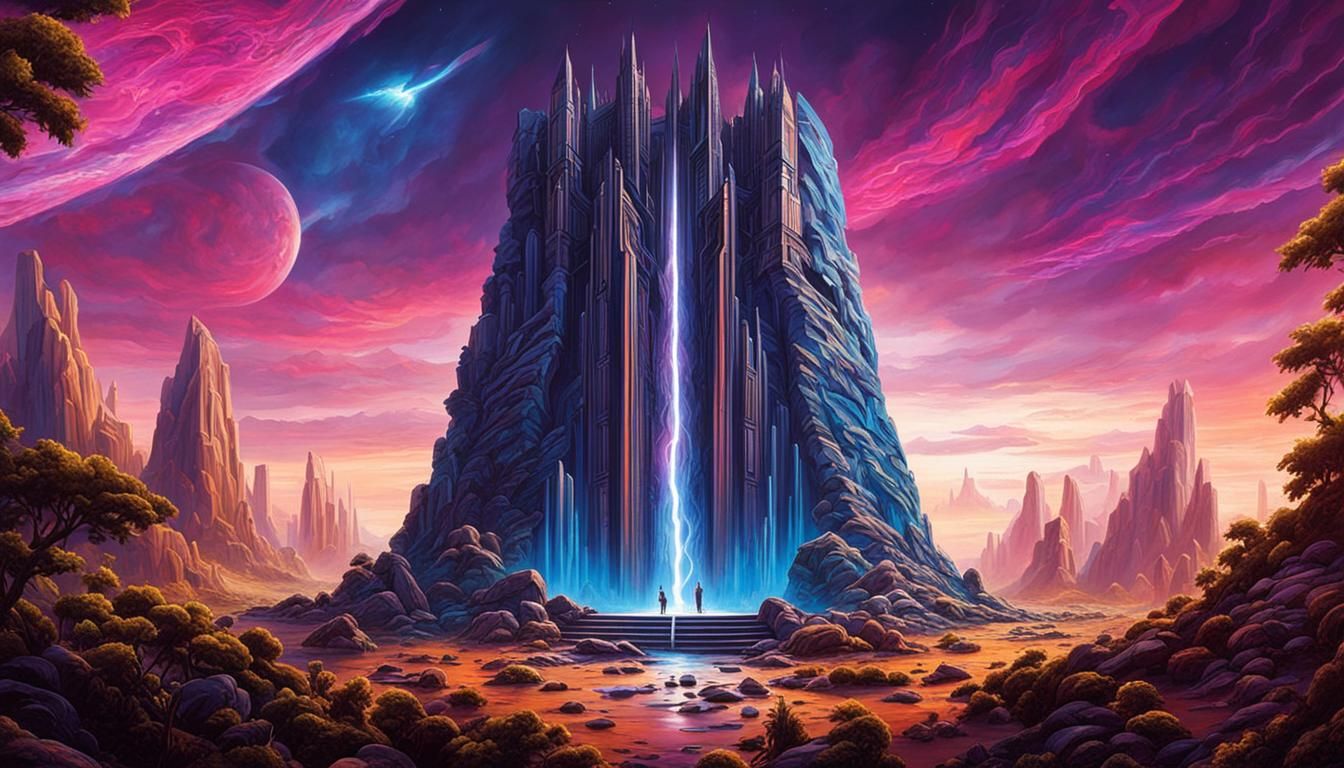 Monolithic Monolith - AI Generated Artwork - NightCafe Creator