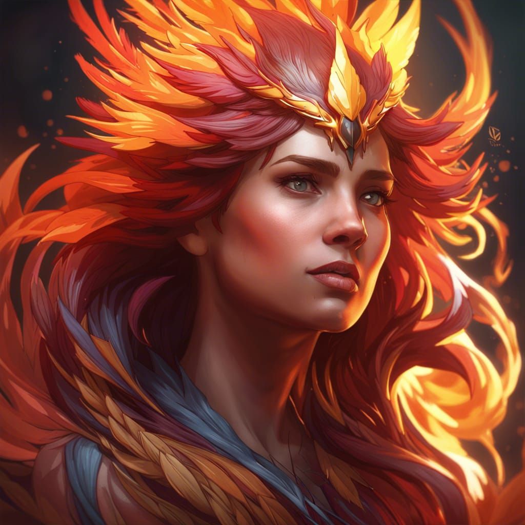 Phoenix reborn - AI Generated Artwork - NightCafe Creator