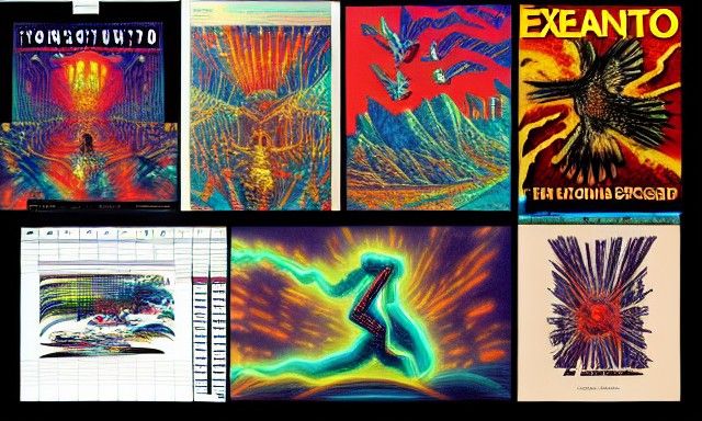 Excel spreadsheet - AI Generated Artwork - NightCafe Creator