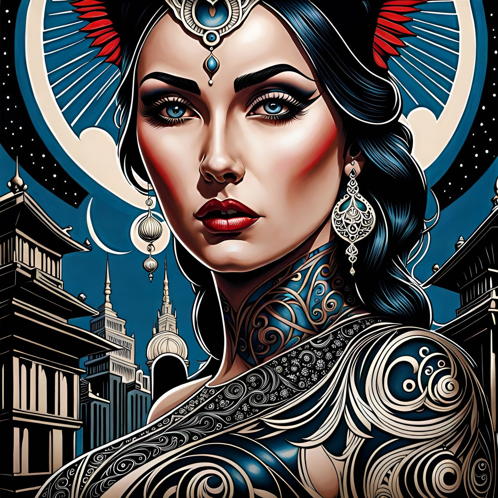 Inklined - AI Generated Artwork - NightCafe Creator