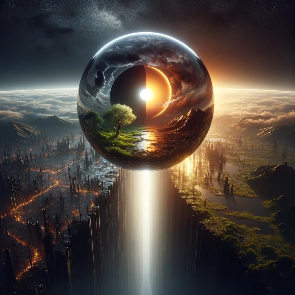 The dark world of Utopia - AI Generated Artwork - NightCafe Creator