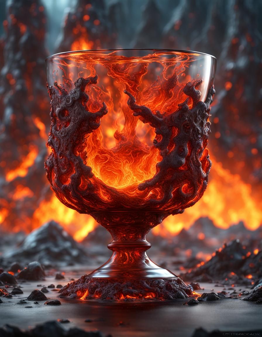 A goblet of flames and molten magic to keep you warm on cold winter ...