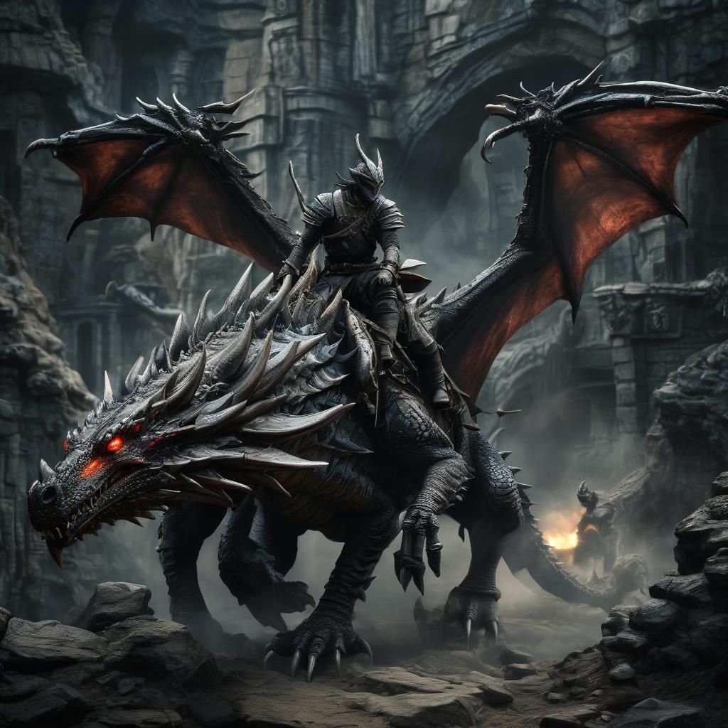 dragon riders - AI Generated Artwork - NightCafe Creator