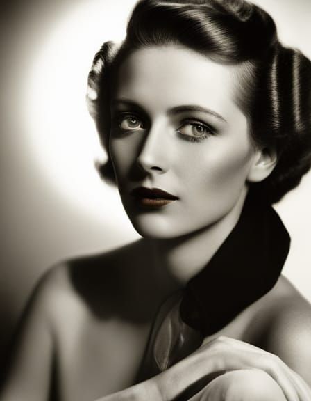 photo printed from vintage negative;by photographer "Edward Steichen ...