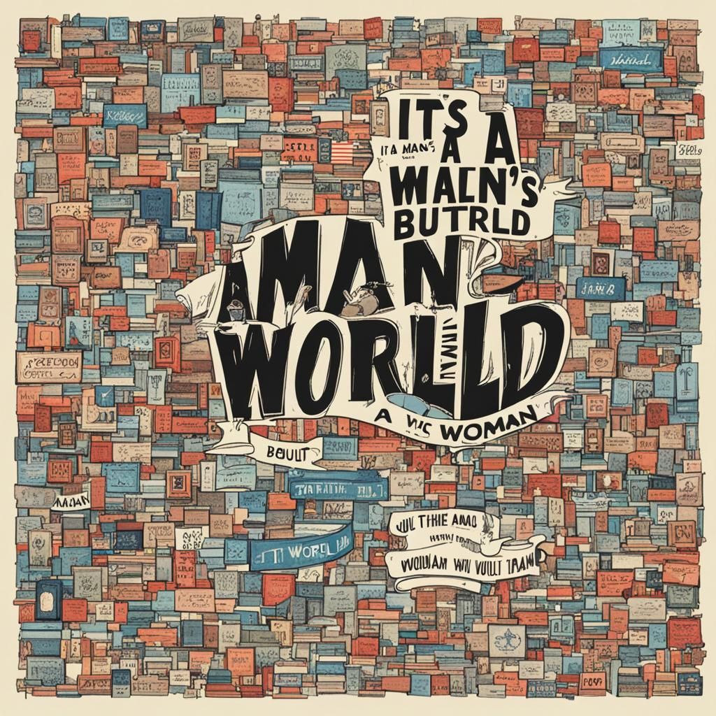 Its a man's world but it wouldn't mean nothing without a woman - AI ...