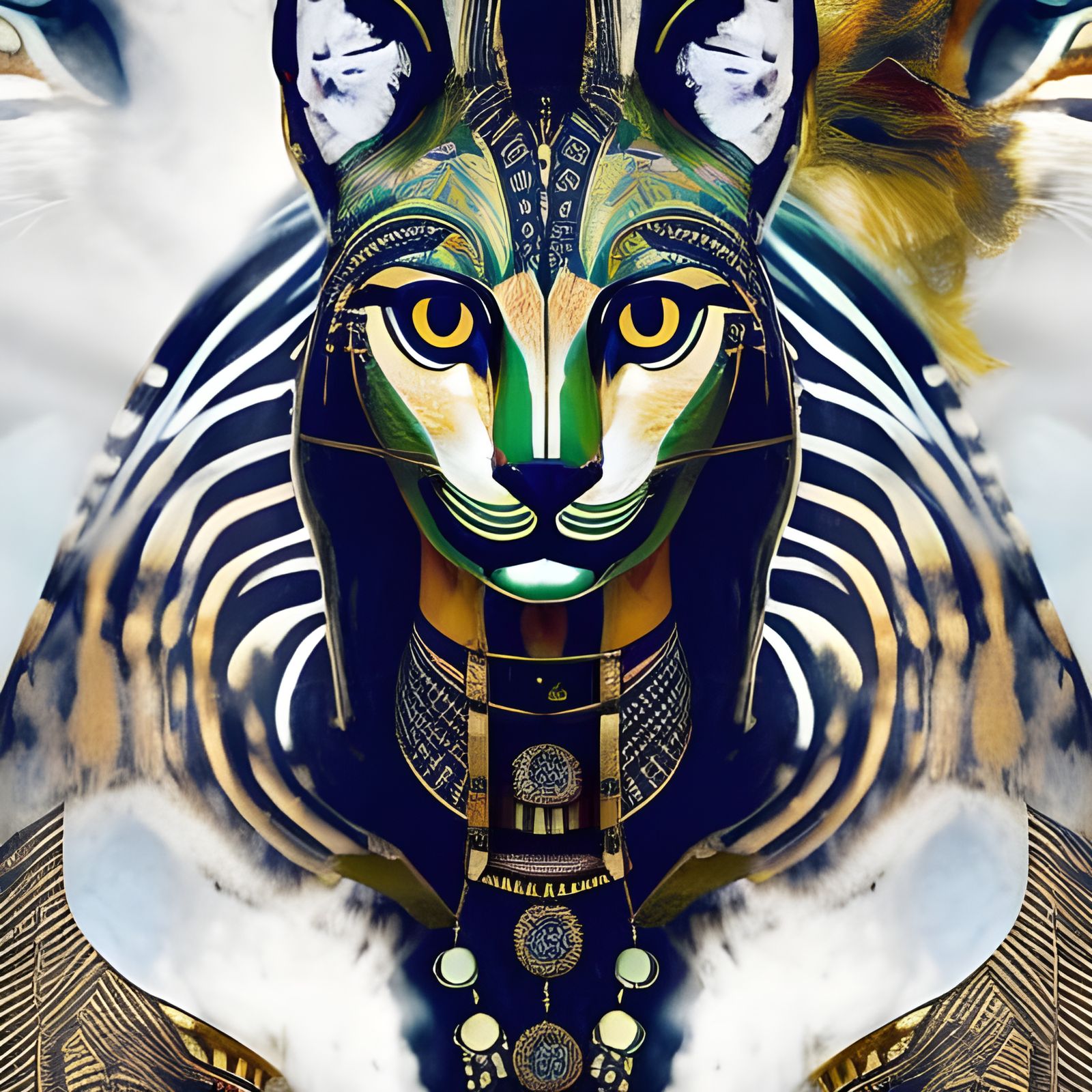 Pharaoh Lynx - AI Generated Artwork - NightCafe Creator