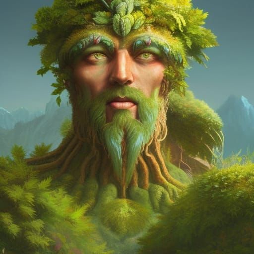 God of the Forest - AI Generated Artwork - NightCafe Creator
