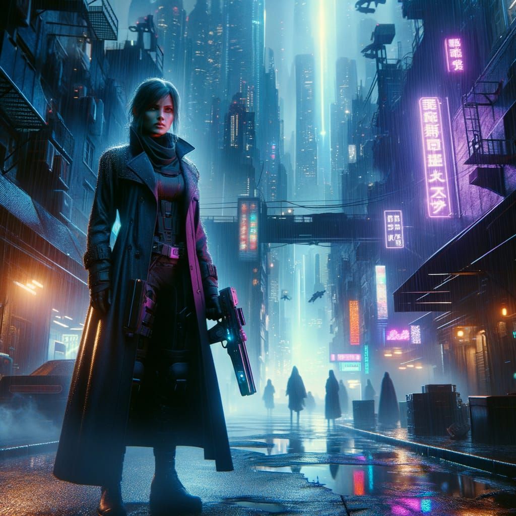Those That Hunt Them Still Go By The Name… Blade Runner - AI Generated ...