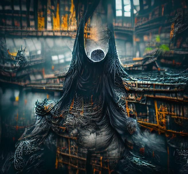 Faceless Demon - AI Generated Artwork - NightCafe Creator