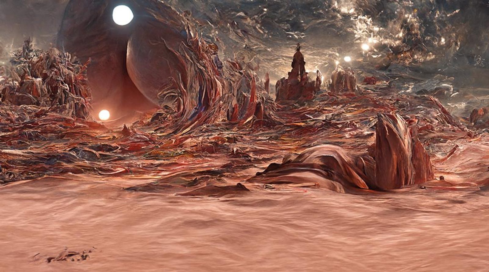 Exploration of Mars - AI Generated Artwork - NightCafe Creator