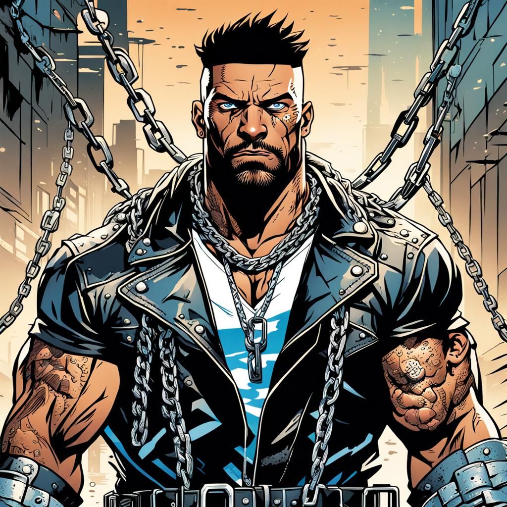 comic book style art, Create a comic book-style illustration of a ...