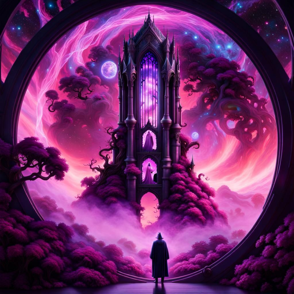 Wizard's Tower - AI Generated Artwork - NightCafe Creator