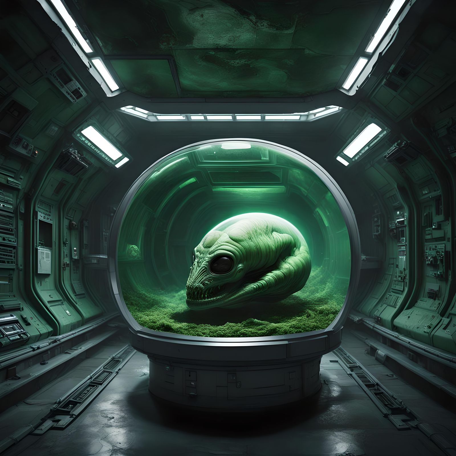 Hibernation pod - AI Generated Artwork - NightCafe Creator