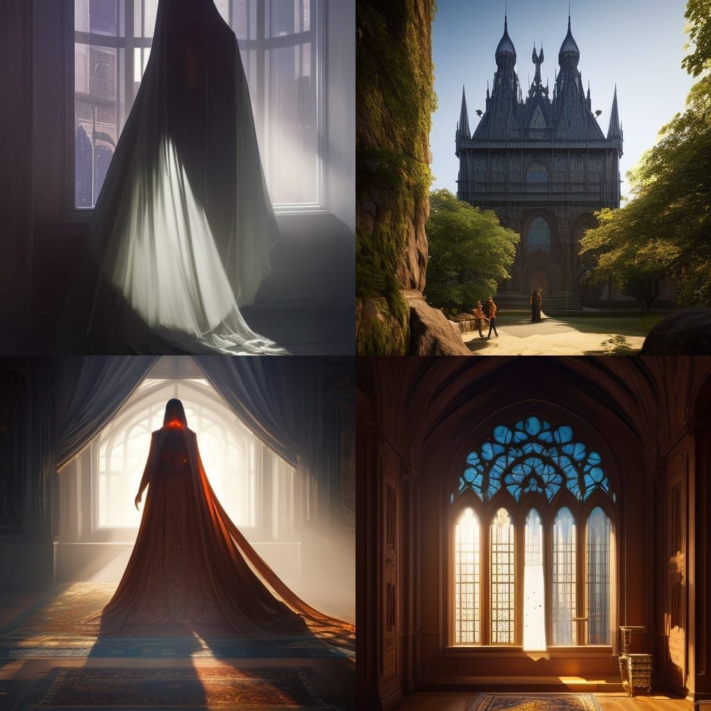 shadow castle - AI Generated Artwork - NightCafe Creator