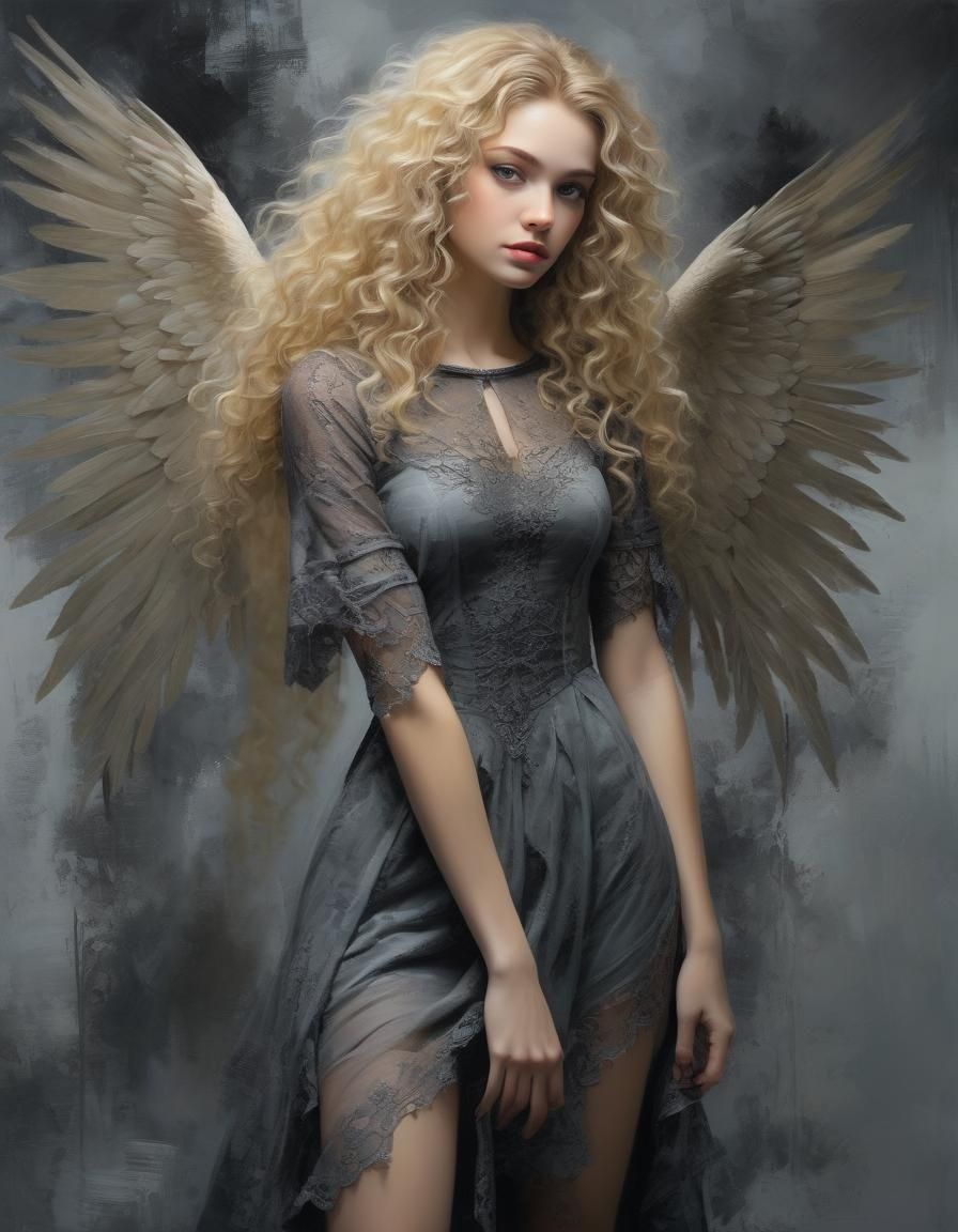 Altered Angel - AI Generated Artwork - NightCafe Creator