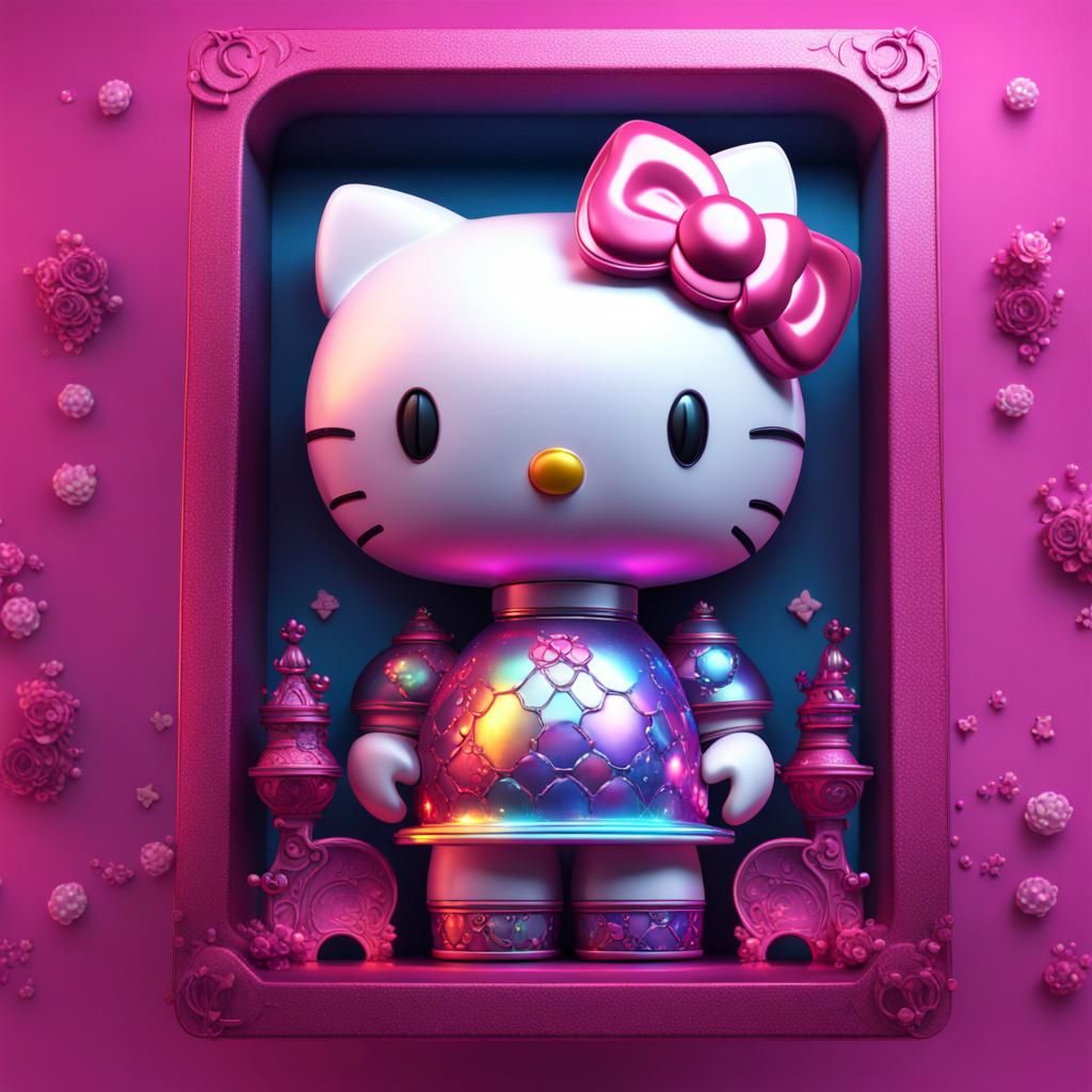 Hello Kitty Profile Picture - AI Generated Artwork - NightCafe Creator