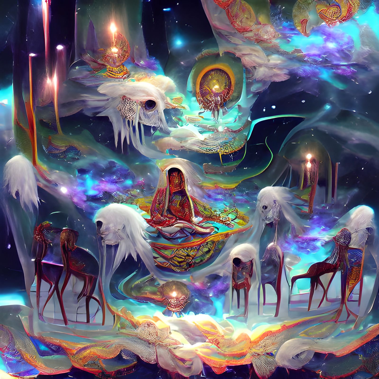 Deep Time Dreaming III - AI Generated Artwork - NightCafe Creator