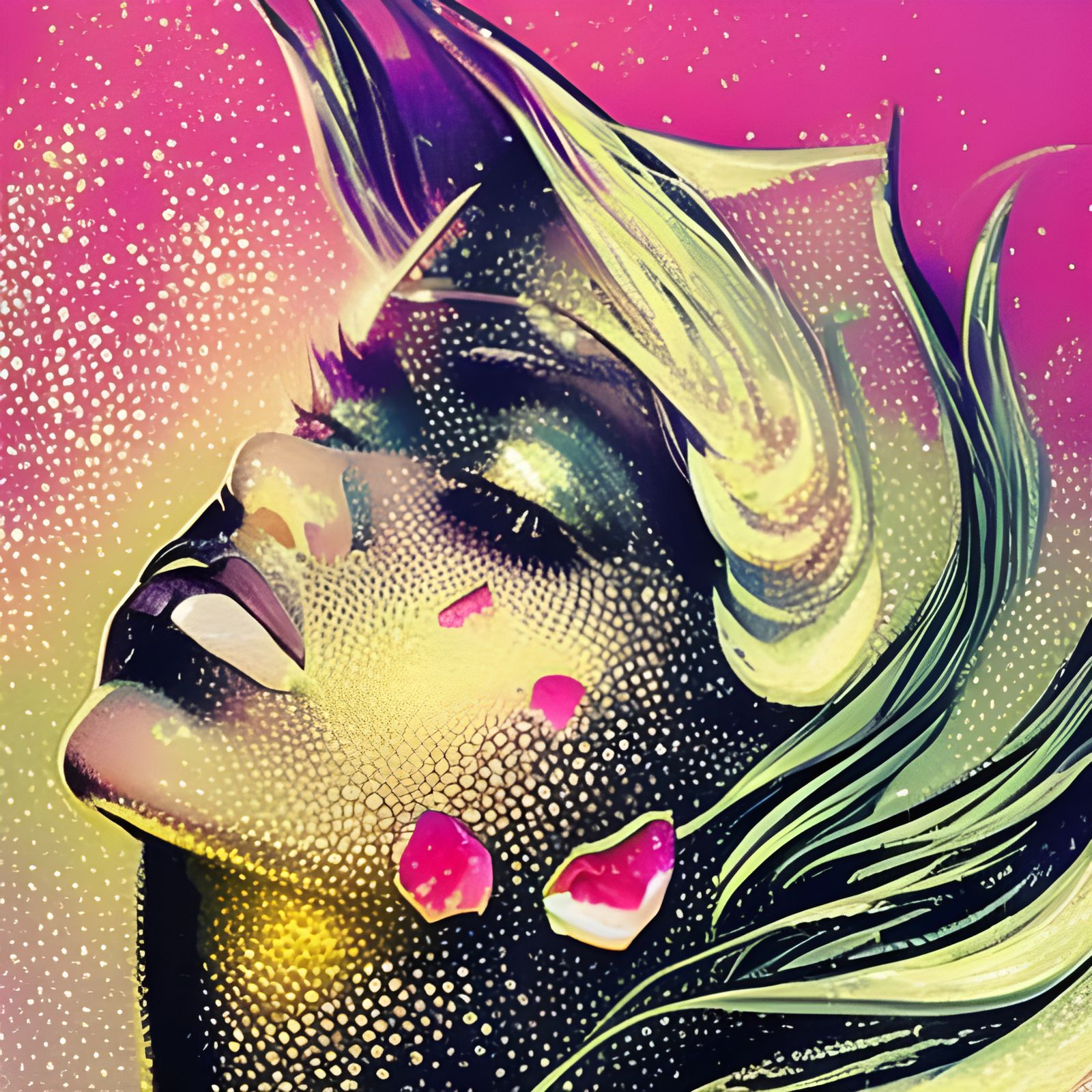 Inkart, Lovley Beauty #35, Masterplayer - AI Generated Artwork - NightCafe Creator