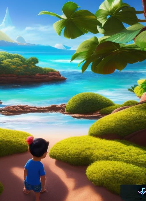 Lilo? - AI Generated Artwork - NightCafe Creator