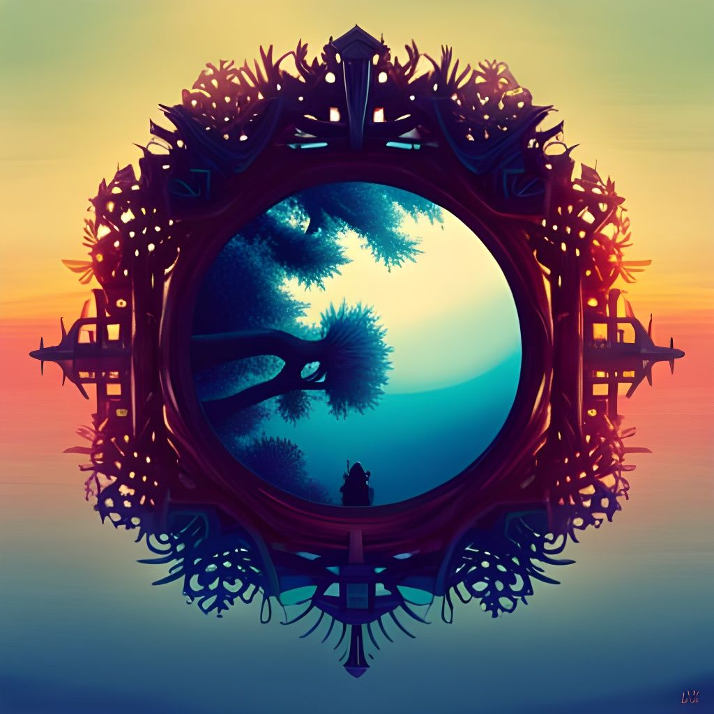 mirror in mirror - AI Generated Artwork - NightCafe Creator