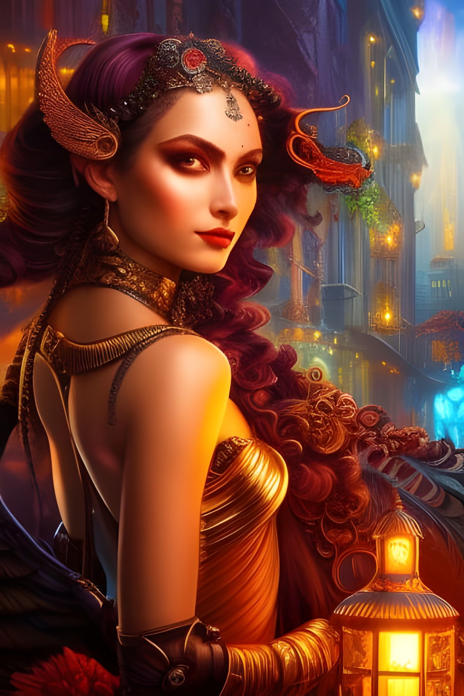 Steampunk girls - AI Generated Artwork - NightCafe Creator