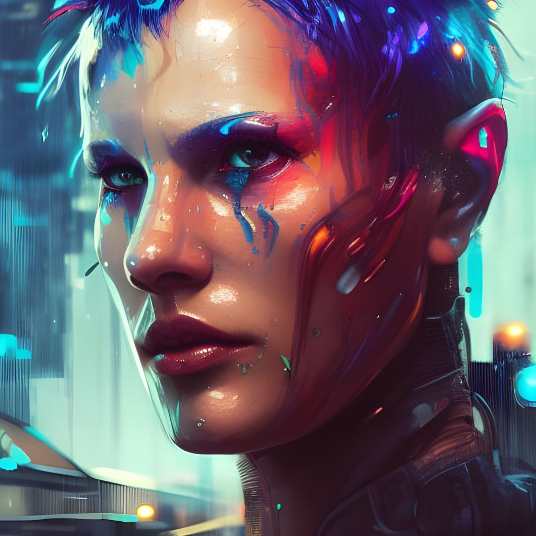 Replicant II (Blade Runner) - AI Generated Artwork - NightCafe Creator
