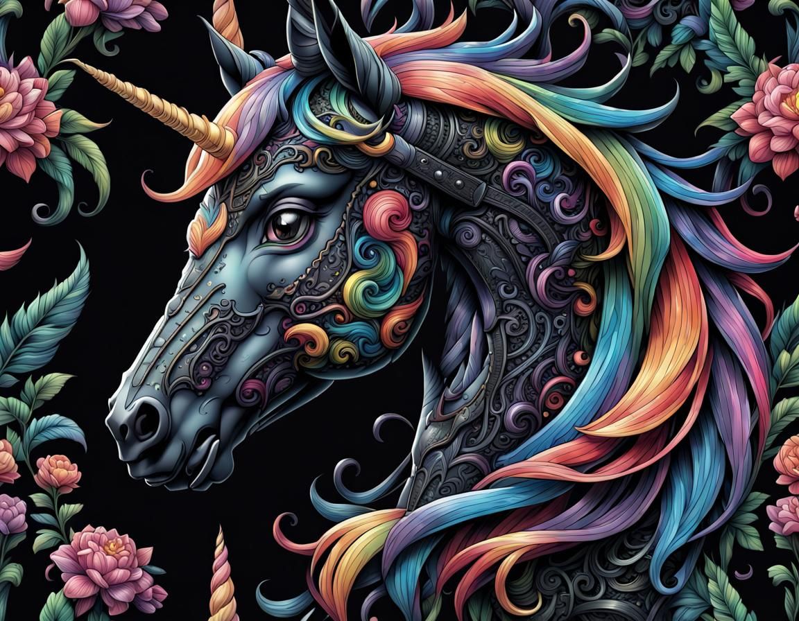 Do Machine Unicorns Dream? III - AI Generated Artwork - NightCafe Creator
