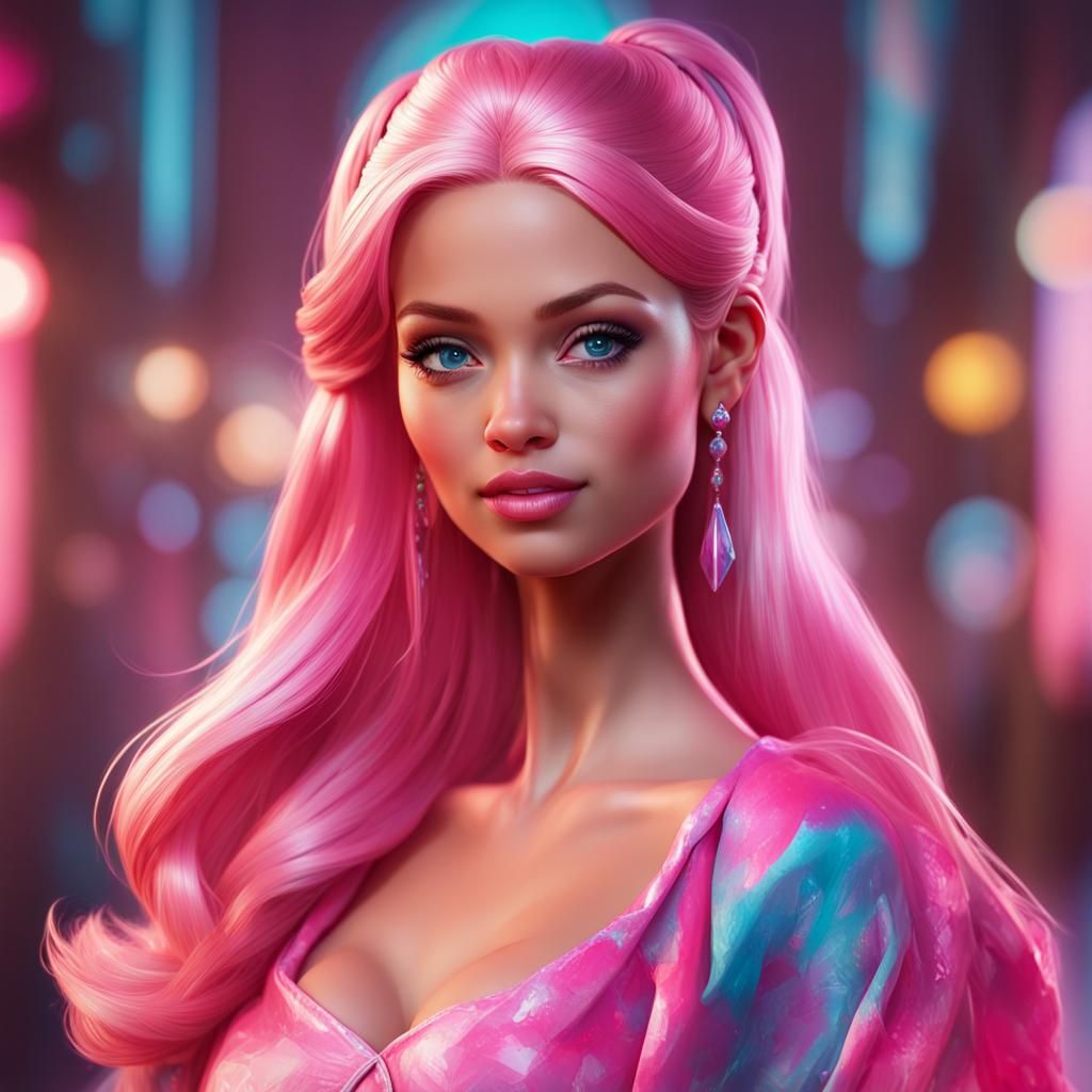 barbie girl - AI Generated Artwork - NightCafe Creator
