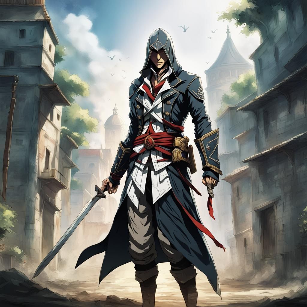 Assassin's Creed And My Obsession With Anime - AI Generated Artwork ...