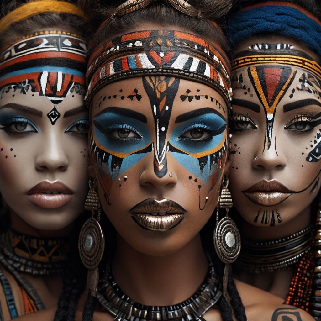 Indigenous Women - AI Generated Artwork - NightCafe Creator