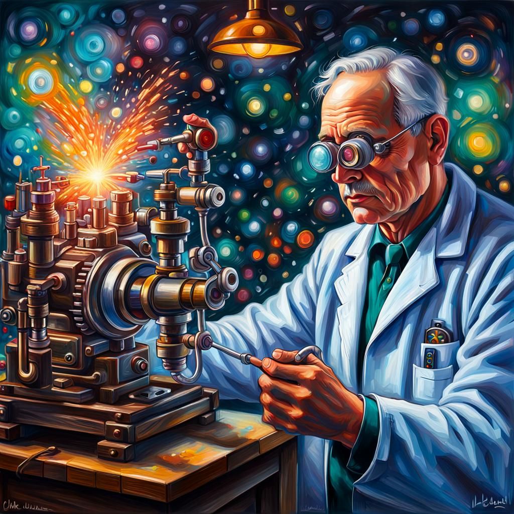 Extreme atomic Science - AI Generated Artwork - NightCafe Creator